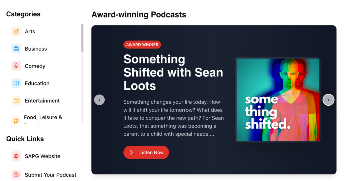 SA Podcharts - South African Podcast Discovery